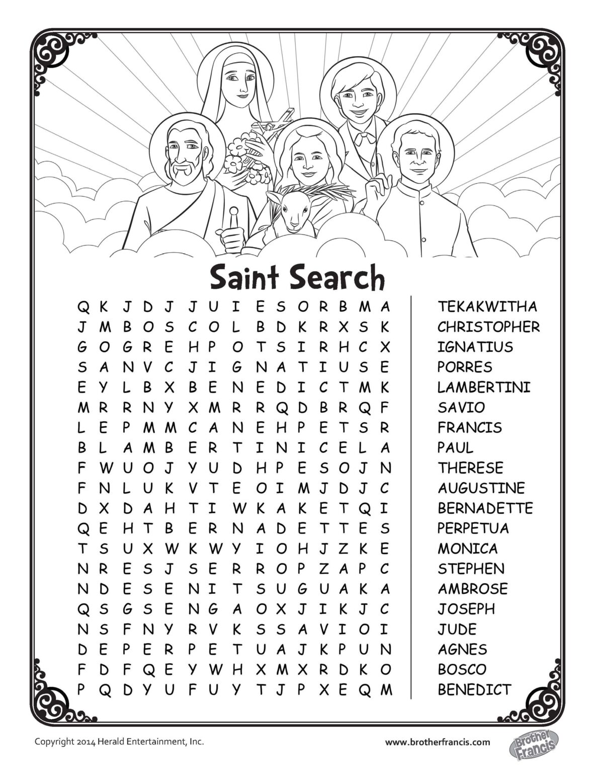 Free Printable Catholic Worksheets: Enhance Your Learning Experience ...